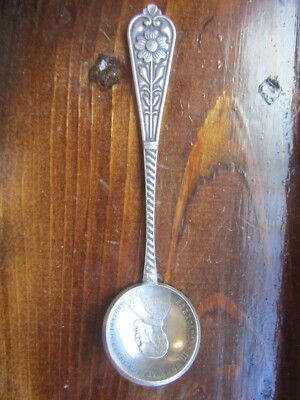 Floral Russian Coin Spoon Silver Antique Collectible Curio | eBay