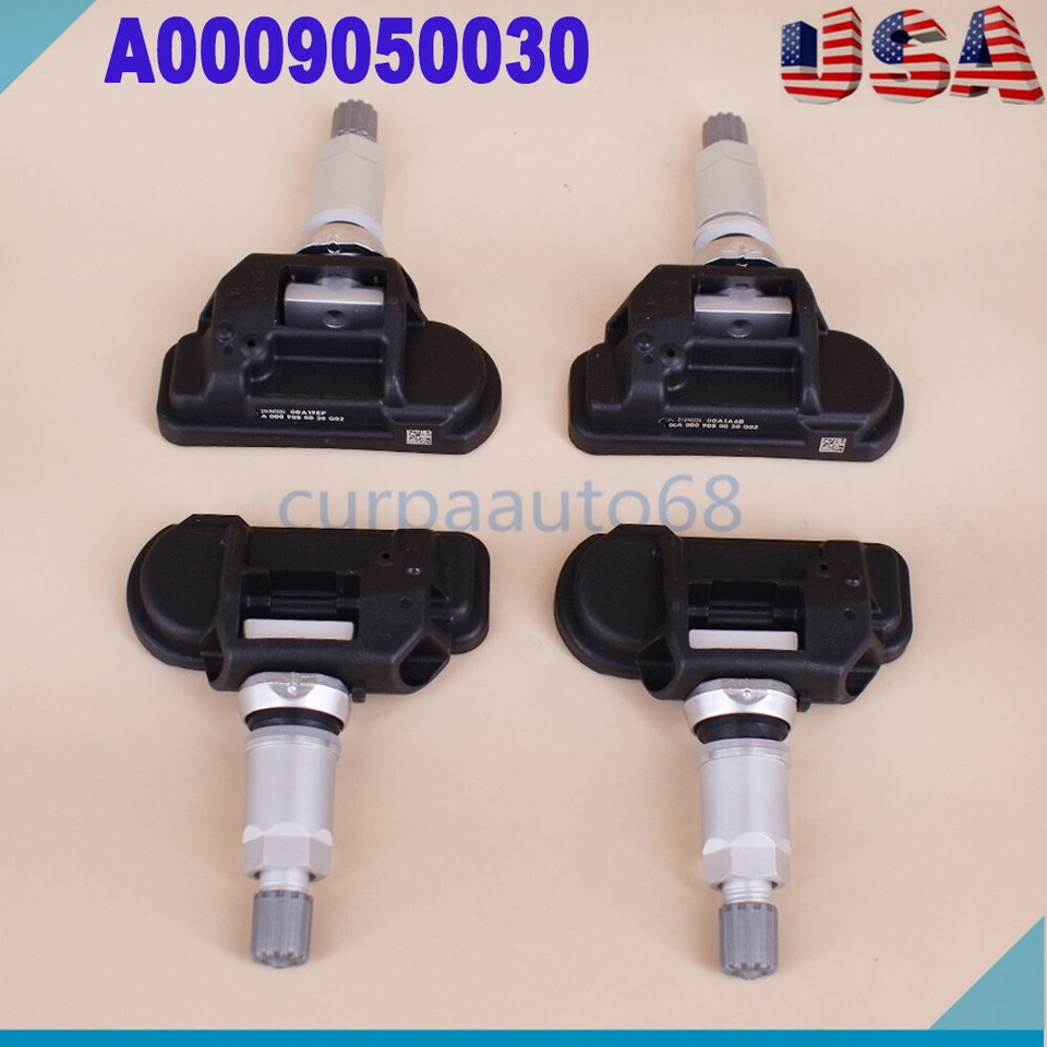 4pcs Tire Pressure Sensor TPMS Fit For Mercedes-Benz CLS550 E350 E550 ...