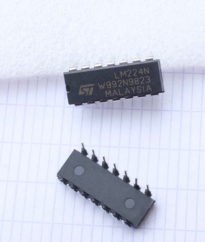 2x STMicroelectronics LM224N DIP-14 circuit intégré. Lot de 2 | eBay