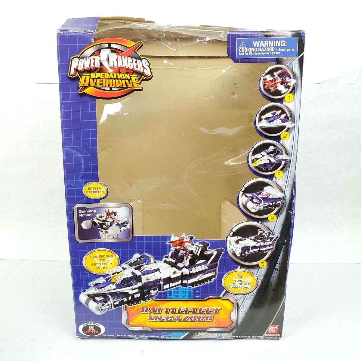 Power Rangers Operation Overdrive Battlefleet Megazord DriveMax