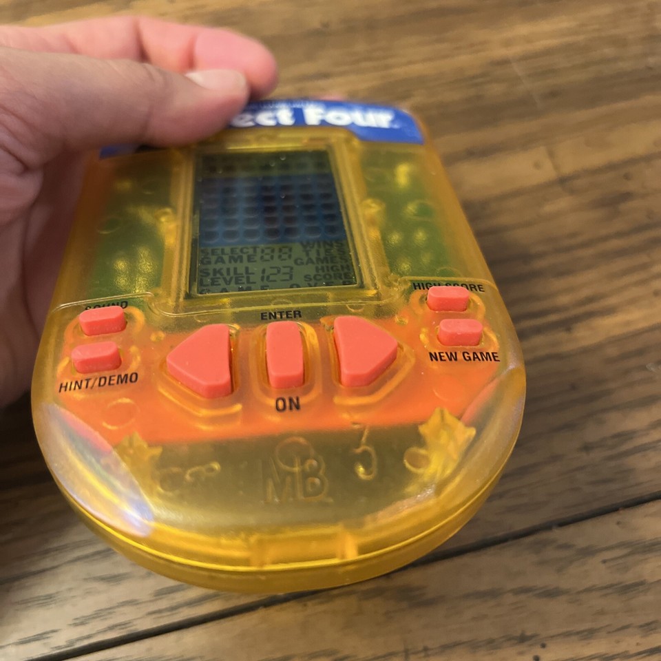 Milton Bradley MB Connect Four Electronic Handheld | eBay