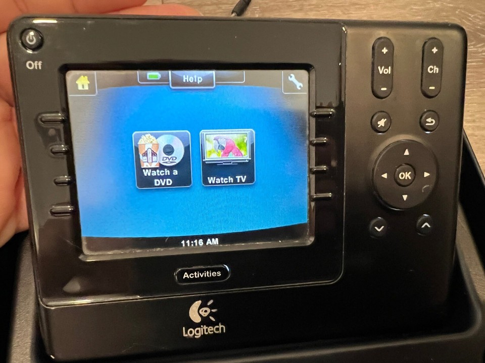 Logitech Harmony 1100 Universal TV Media Remote Control Complete In Box USED 97855054081 | eBay