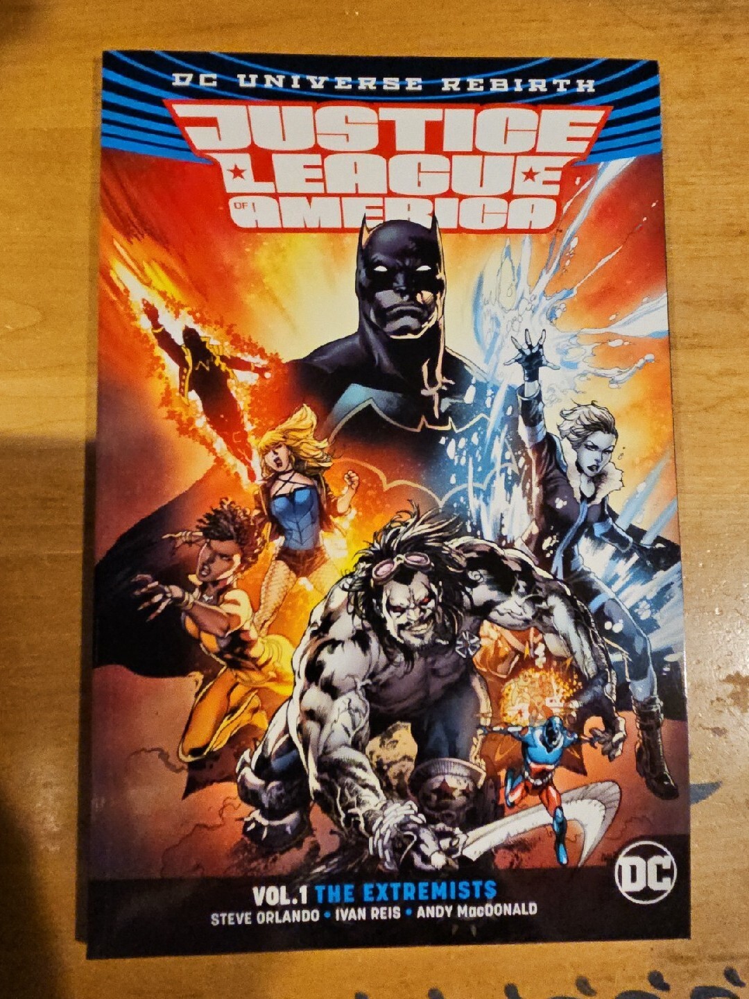 Justice League of America Vol 1 The Extremists (DC Comics, October 2017 ...