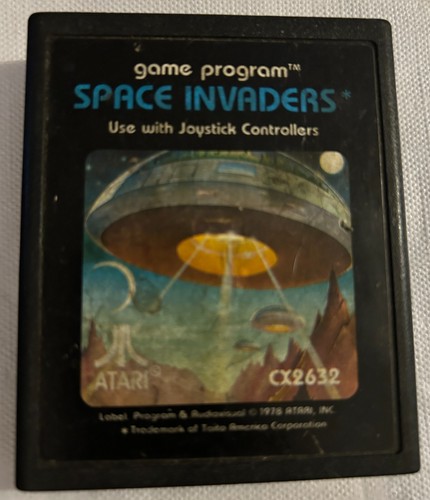 Space Invaders - Atari 2600 Game Blue Label | eBay