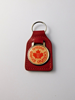 ONTARIO SPECIAL OLYMPICS KEYCHAIN KEYRING FOB SOUVENIR SPORT ...