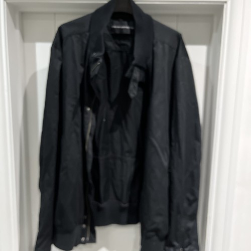 Mens French Connection Black Jacket Coat XL | eBay