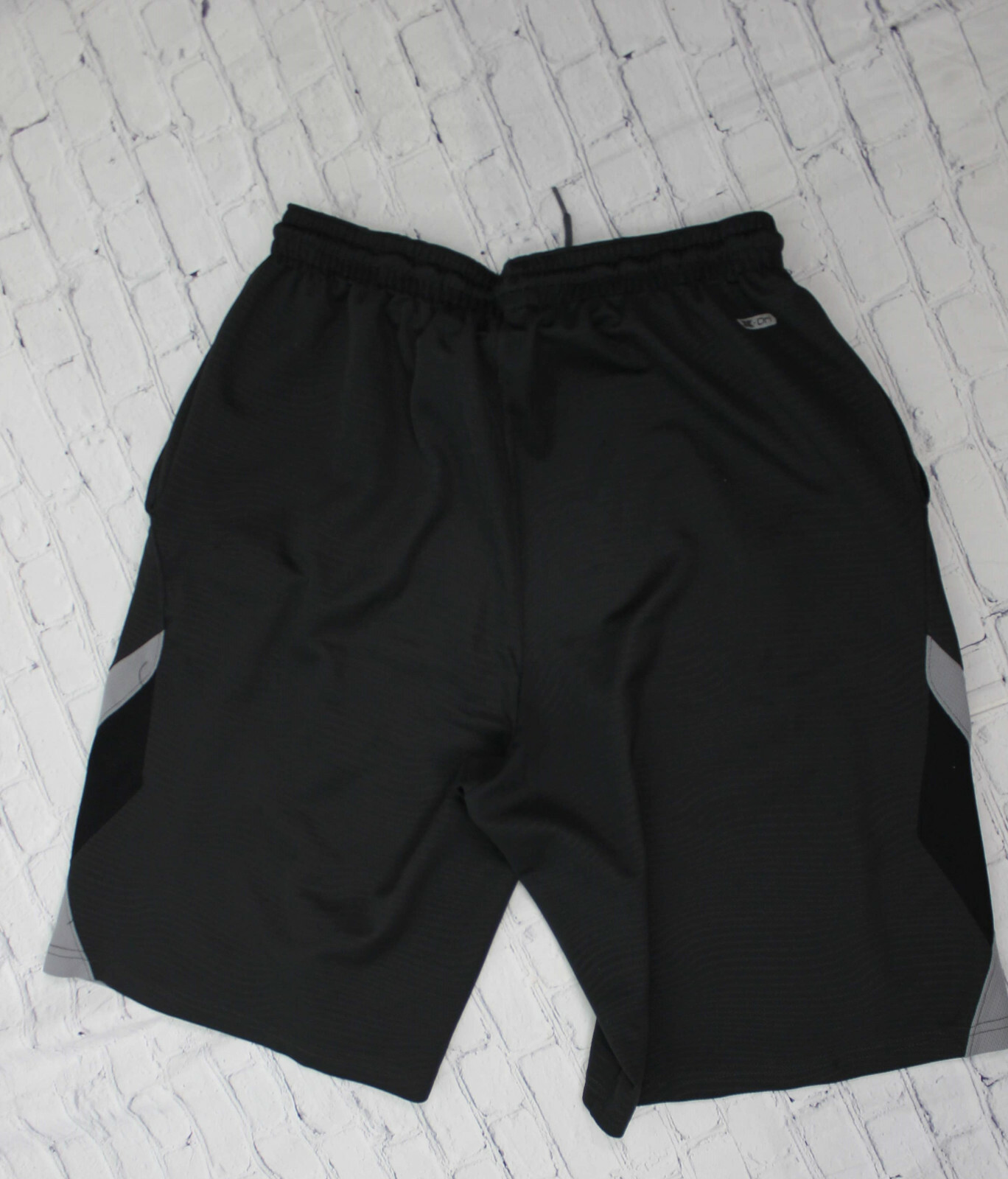 RBX X-Dri Men’s Black/Gray Athletic Shorts Drawstring Elastic Waist ...