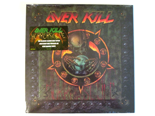 OVERKILL HORRORSCOPE LP REPRESS BLUE MARBLE VINYL | eBay