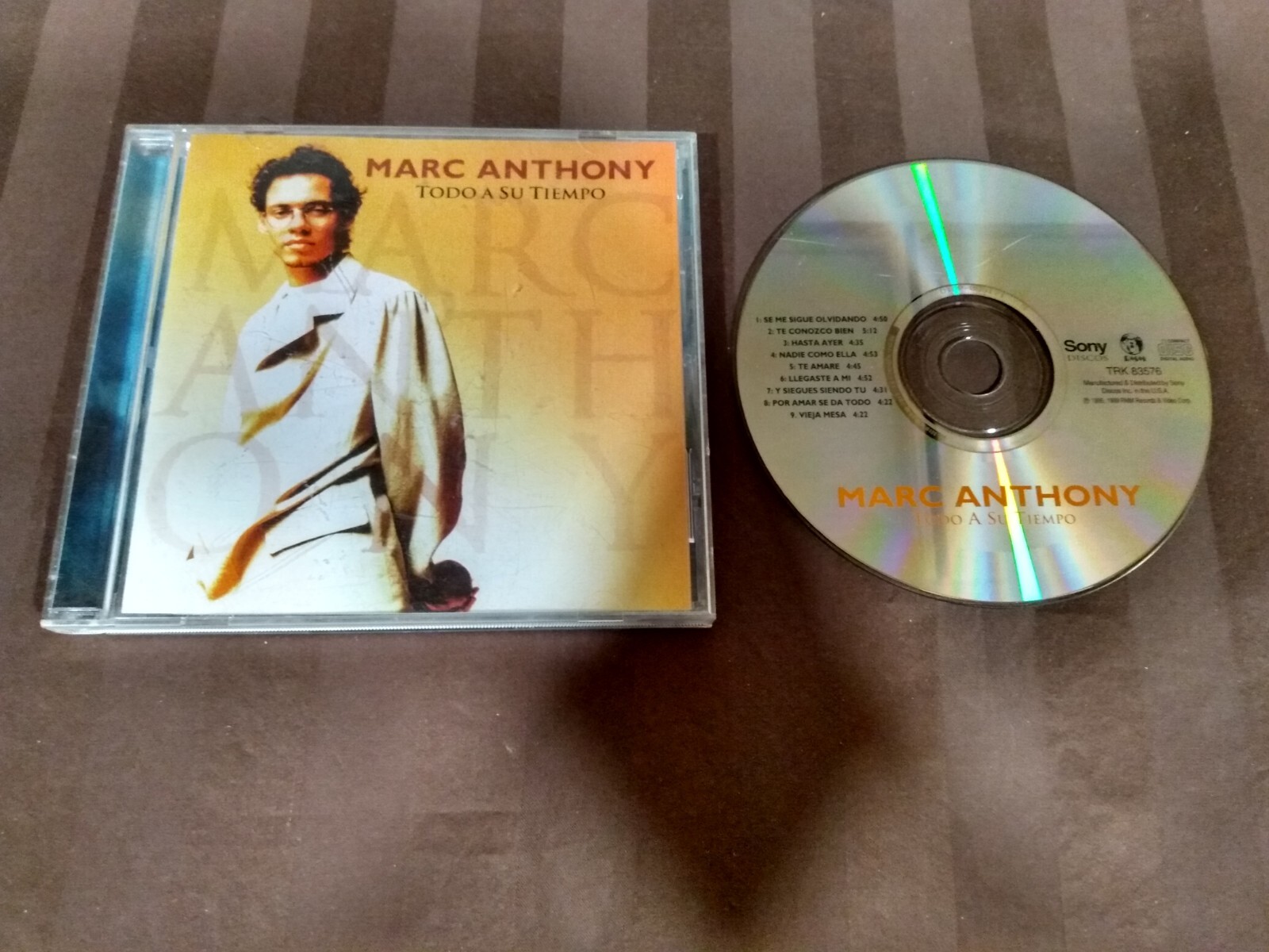 Marc Anthony - Todo A Su Tiempo Cd Solo Latin | eBay
