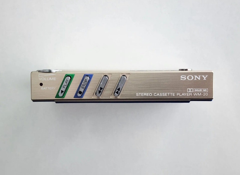 Sony WM-20 Walkman Gold Edition, fully boxed, unused and untouched | eBay