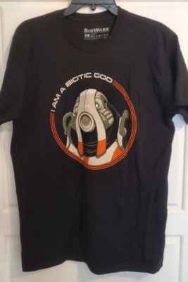 Mass Effect Bionic God T Shirt Bioware Size L RARE | eBay