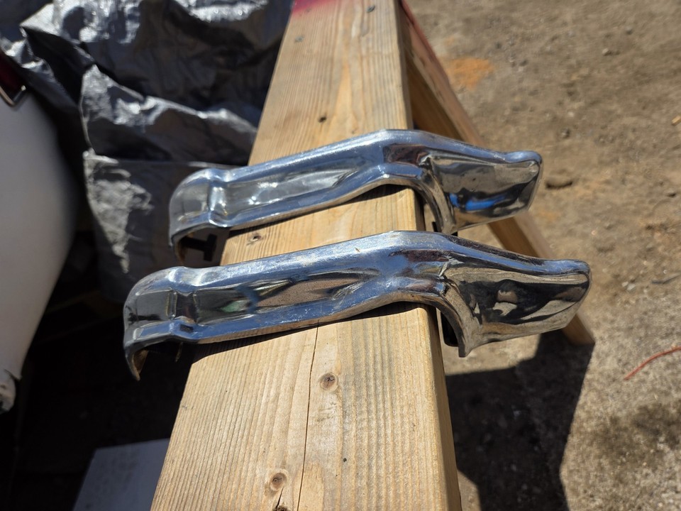1964 1965 Chevelle Rear Bumper Guards W/ Hardware | eBay