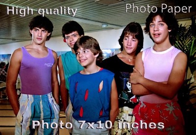 MENUDO Ricky Martin Draco Rosa Charlie Masso LOVE BOAT PHOTO HQ 10x7 ...