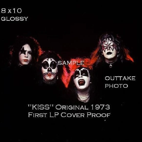 Kiss First Album Cover