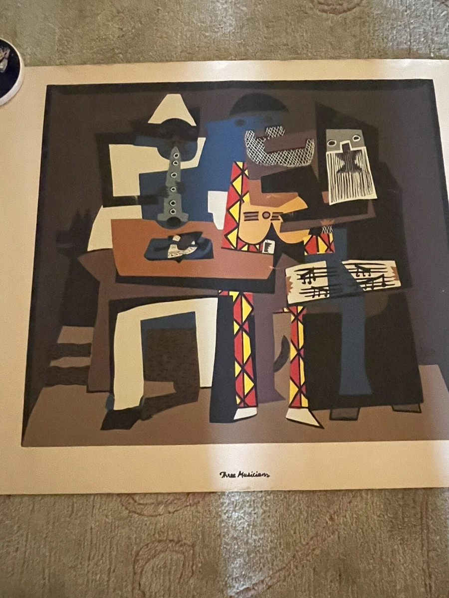 The Musicians Picasso Print Vintage