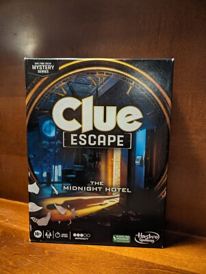 Clue Escape: The Midnight Hotel Board Game, Clue Escape Room Game, 1 ...