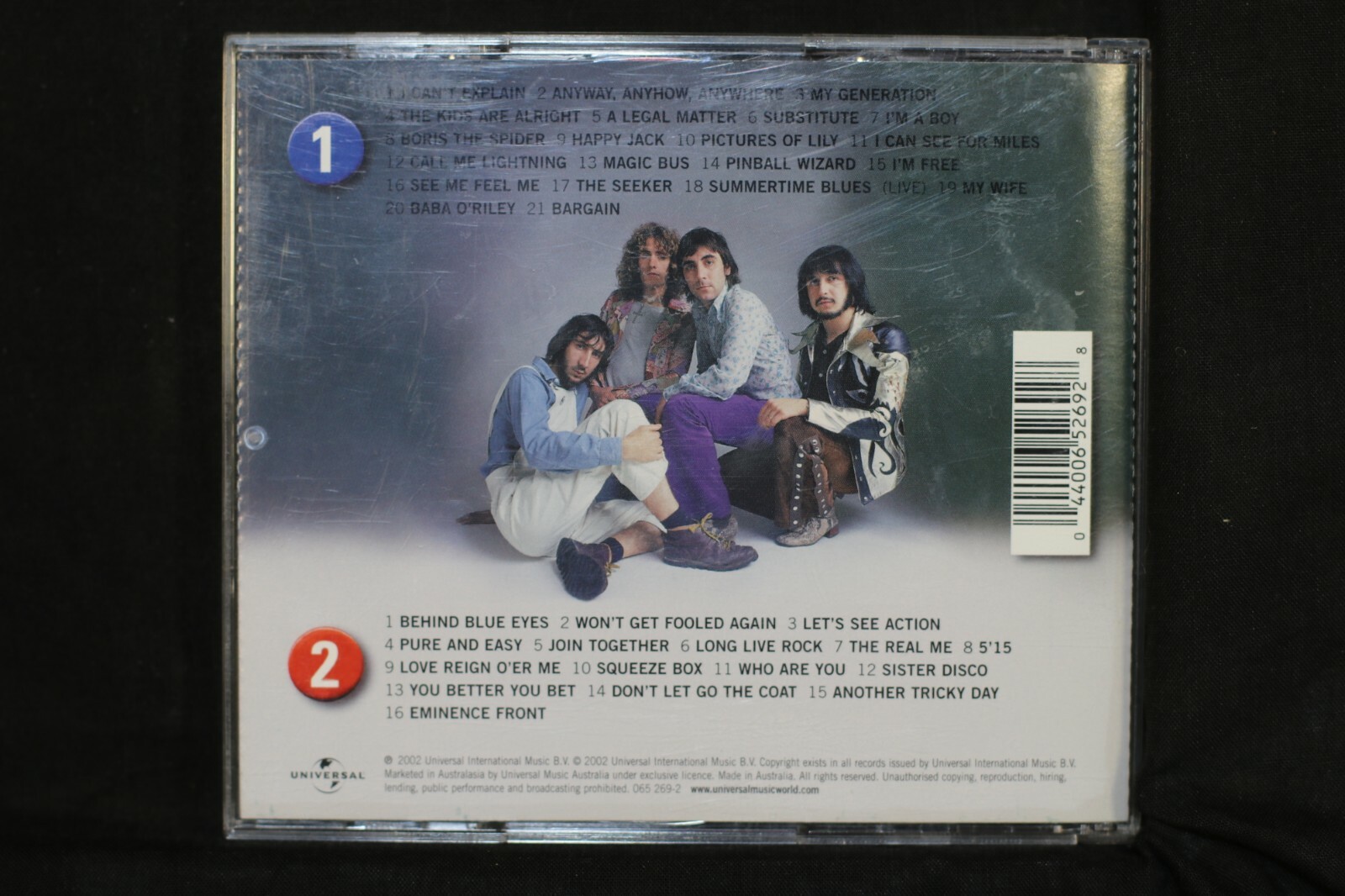 The Who ‎– The Ultimate Collection - CD (C1122) | eBay