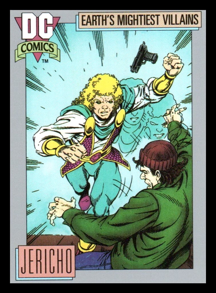 1992 DC Comics Jericho #98 Impel Series 1 Earths Mightiest Villains Card | eBay