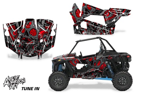 UTV Graphics kit Sticker Decal for Polaris RZR Turbo S 2-Door 19-23 ...