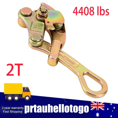 Cable Grip 4408 lbs Wire Grip Cable Pulling Tools 2T Cable Gripper Rope ...