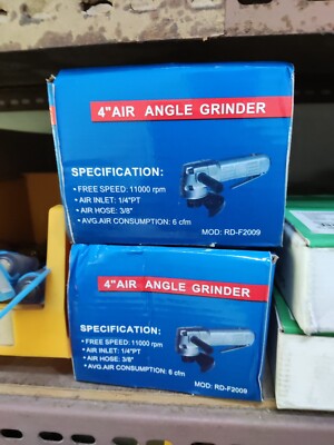 4" Air Angle Grinder IMPA 592071 Equivalent to MAG9000 Derusting Tool ...