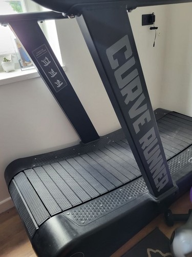 CURVE RUNNING MACHINE SELF POWERED BLACK THE GYM EQUIPMENT | eBay
