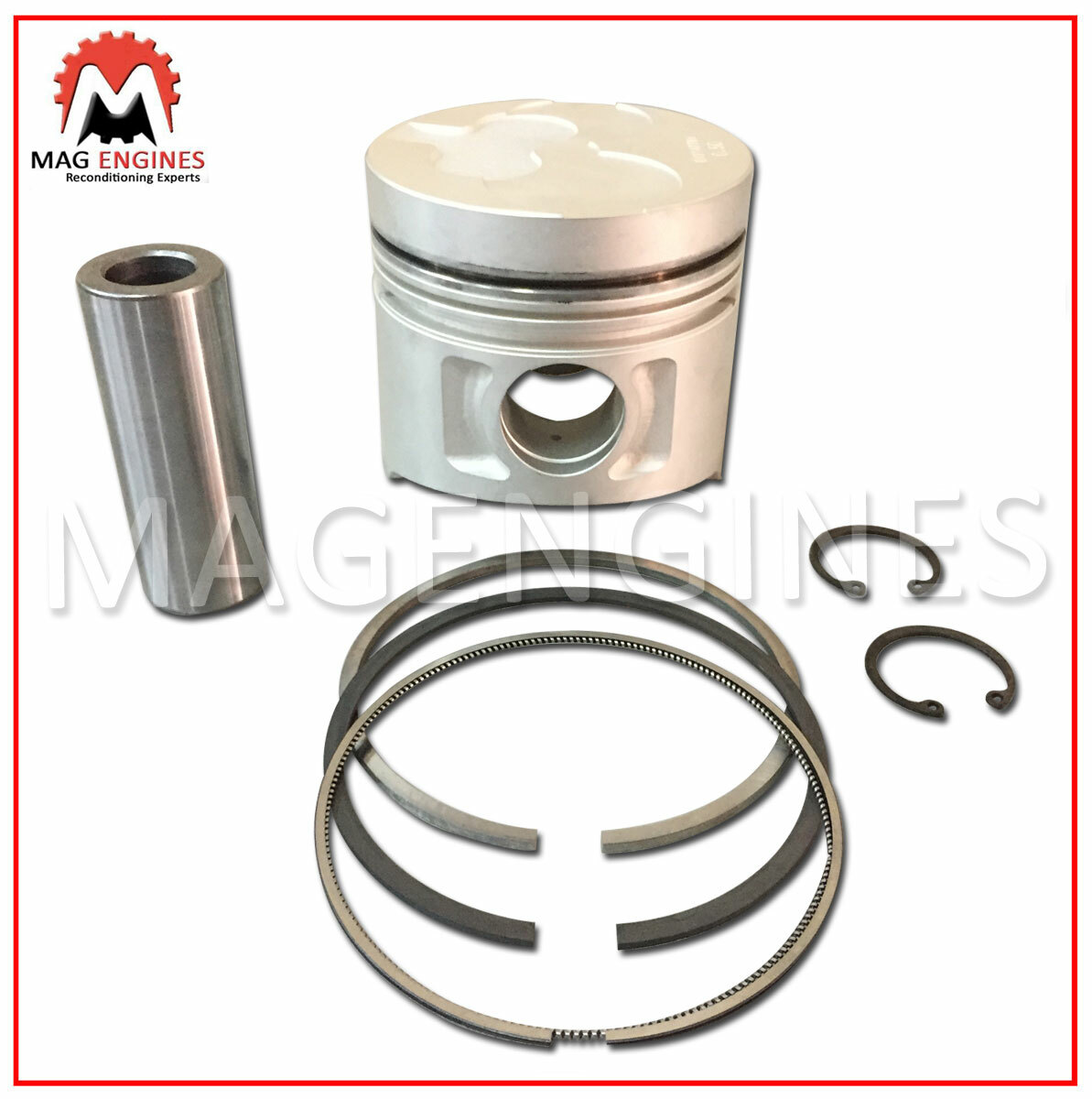 PISTON WITH PIN & RING 0.50 NISSAN TD27-TURBO FOR PATROL 2.7 LTR DIESEL ...