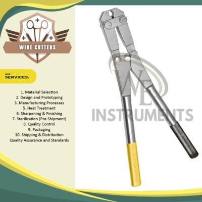 Heavy Duty 18.5" T/C Wire & Pin Cutter – Side Cutting with Adjustable ...