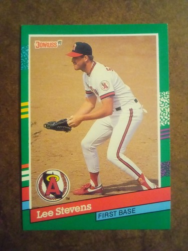 Lee Stevens 754 Donruss 1991 MLB Baseball Card | eBay