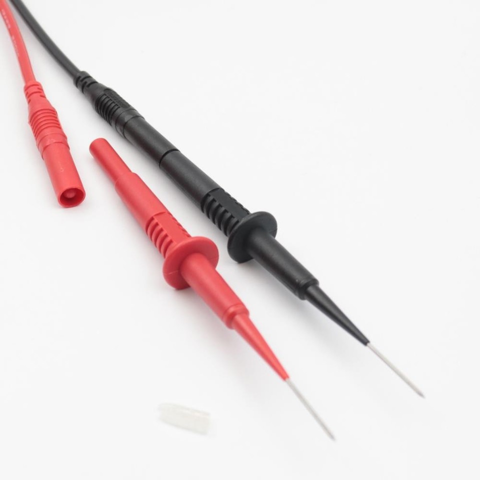 10Pcs 4mm Banana Jack 1mm Stainless Steel Multimeter Test Probe Pens ...