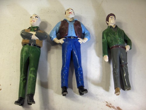 Revell 1966 Model Bonanza Ben Hoss Little Joe Painted Model Figures | eBay