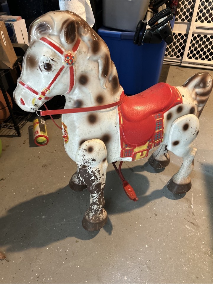 VINTAGE METAL MOBO BRONCO HORSE | eBay