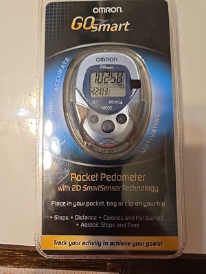 Omron Go Smart HJ-112 2D Smartsensor Digital Pocket Pedometer NEW SEALED 73796801120| eBay