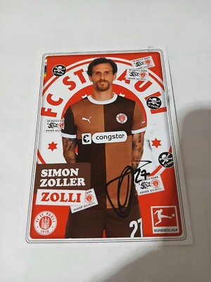 Signierte AK Simon Zoller FC St Pauli NEU | eBay.de