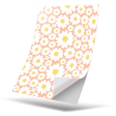 1 x Vinyl Sticker A4 - Pretty Daisy Flowers Print #13128 | eBay UK