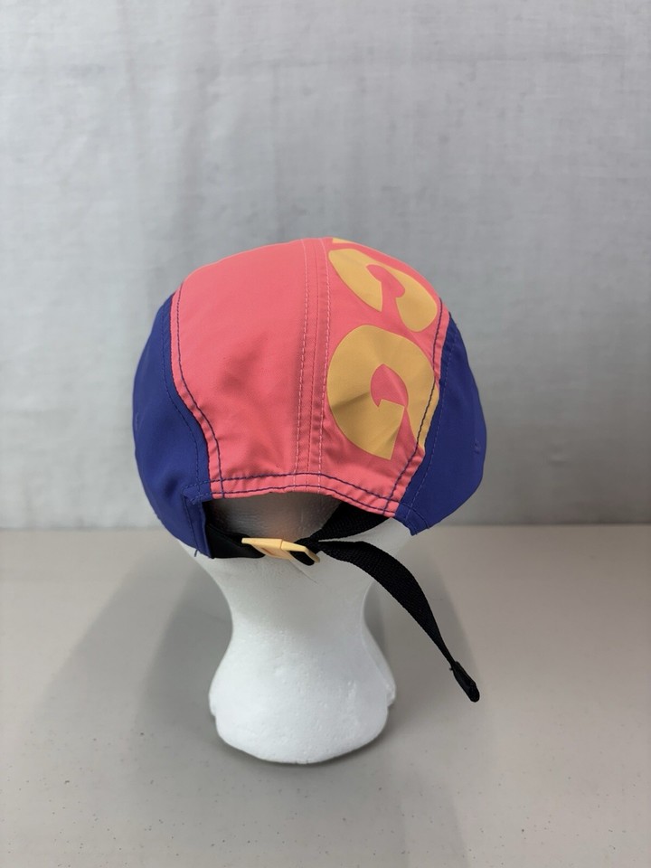 Vintage Retro Nike ACG Hat Cap Five 5 Panel Camp Orange Pink Purple ...