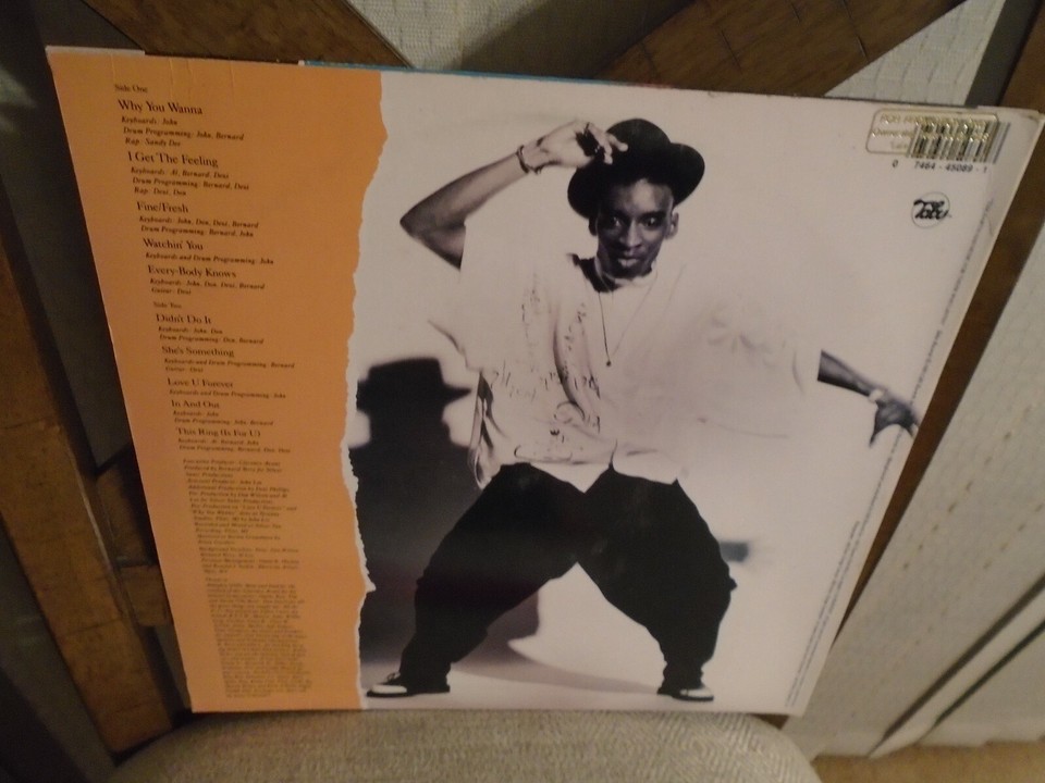 Dezi Phillips Kickin' It LP 1989 Tabu Records EX [NEW Jack Swing Soul ...