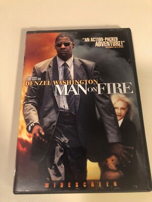 Man on Fire - Widescreen- Denzel Washington- DVD 24543139652| eBay