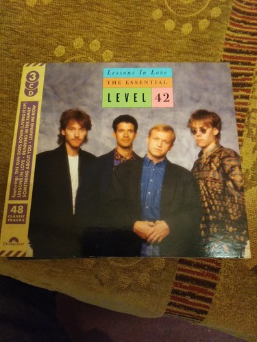 Lessons in Love: The Essential Level 42 by Level 42 (CD, 2017) 3cd Set ...