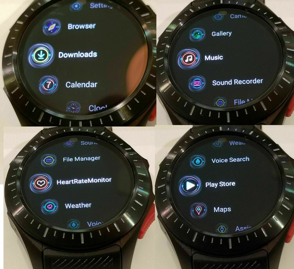 New Android Smart Watch Phone 3G GSM SIM GPS 1GB 12GB Heart WiFi KW68 ...