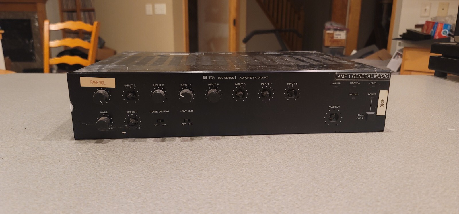 TOA 900 Series A912-MK2 Amplifier | eBay