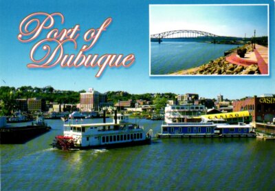 Port Of Dubuque Iowa Postcard | eBay
