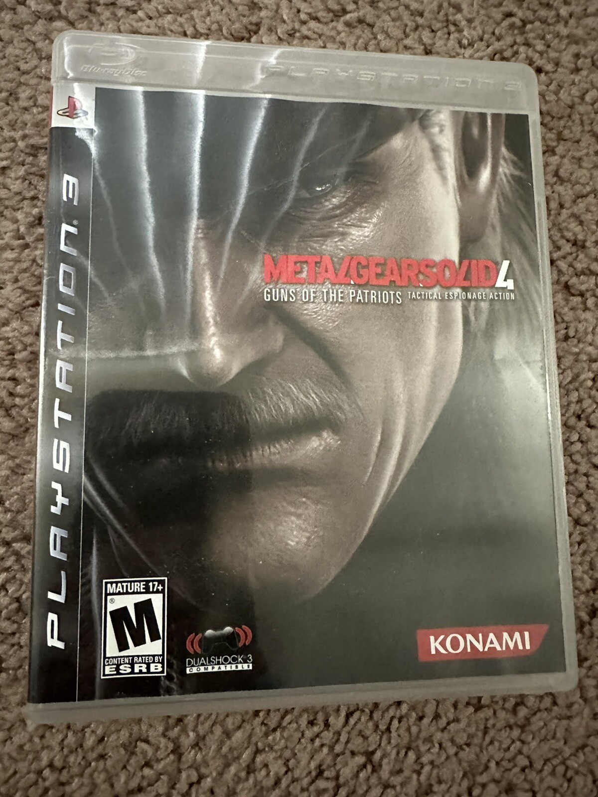 Metal Gear Solid 4 PS3 (Sony PlayStation 3, 2008) Complete 83717201601 ...