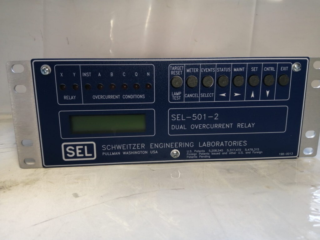 Relé de sobrecorriente Schweiter Ingenería SEL-501-2 | eBay
