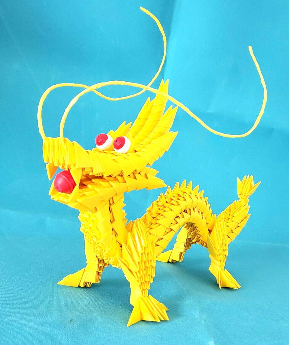 Origami Chinese Dragon Head