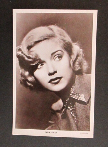 Nan Grey Picturegoer Series 85 #1140 Hollywood Movies RPPC Postcard | eBay