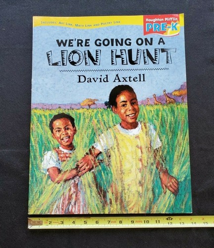 We're going on a Lion Hunt Houghton Mifflin Big Book Theme 8 Let's Move ...