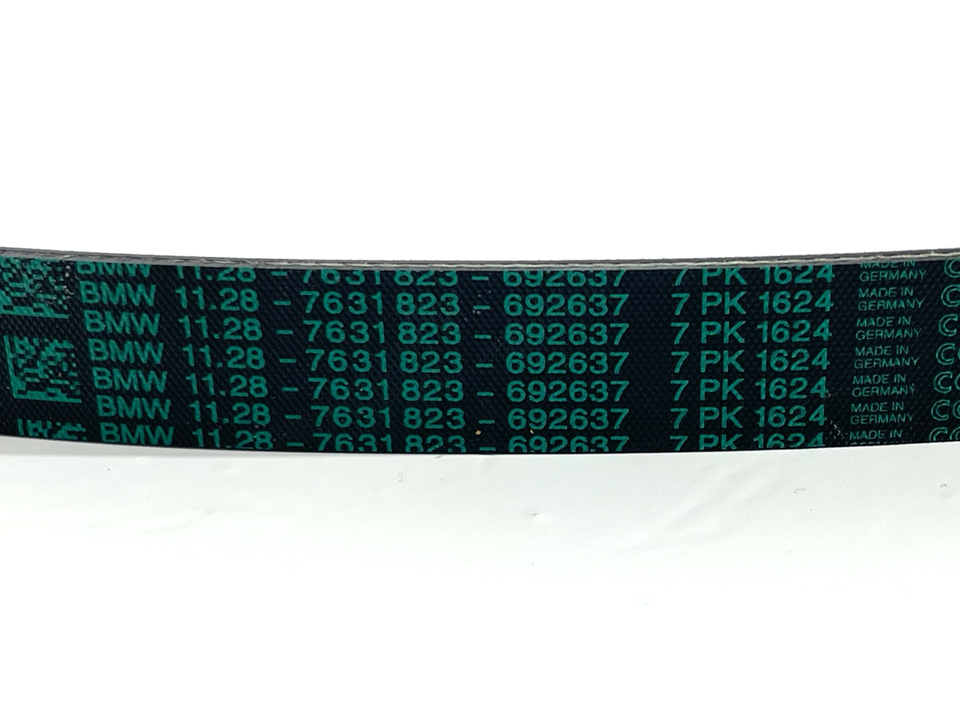 BMW 7631823 Keilrippenriemen Antriebsriemen 7PK1624 Original 11 28 7 ...