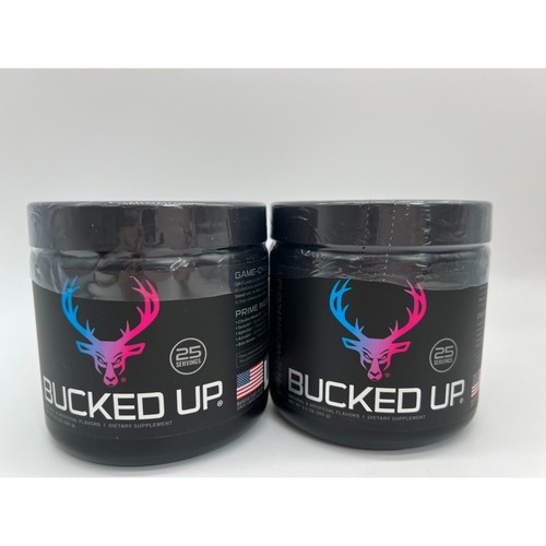 Bucked Up Pre-Workout Powder Miami Vice Flavor, 25 Servings Exp 11/26 ...
