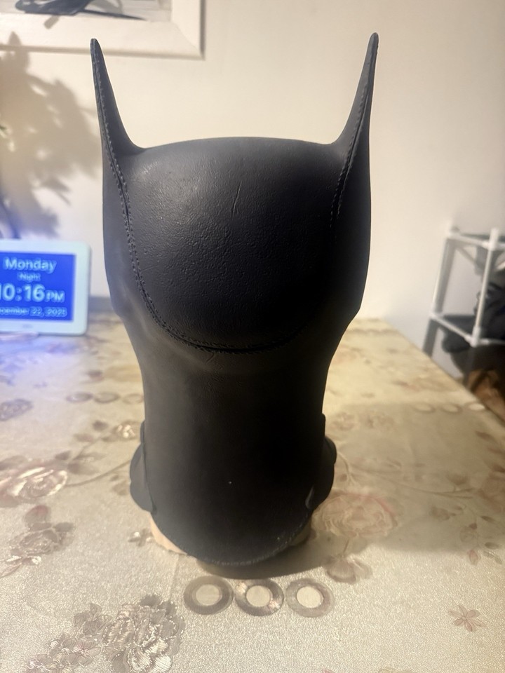 The Batman 2022 Cosplay Authentic Highly Detailed Movie Replica Cowl ...